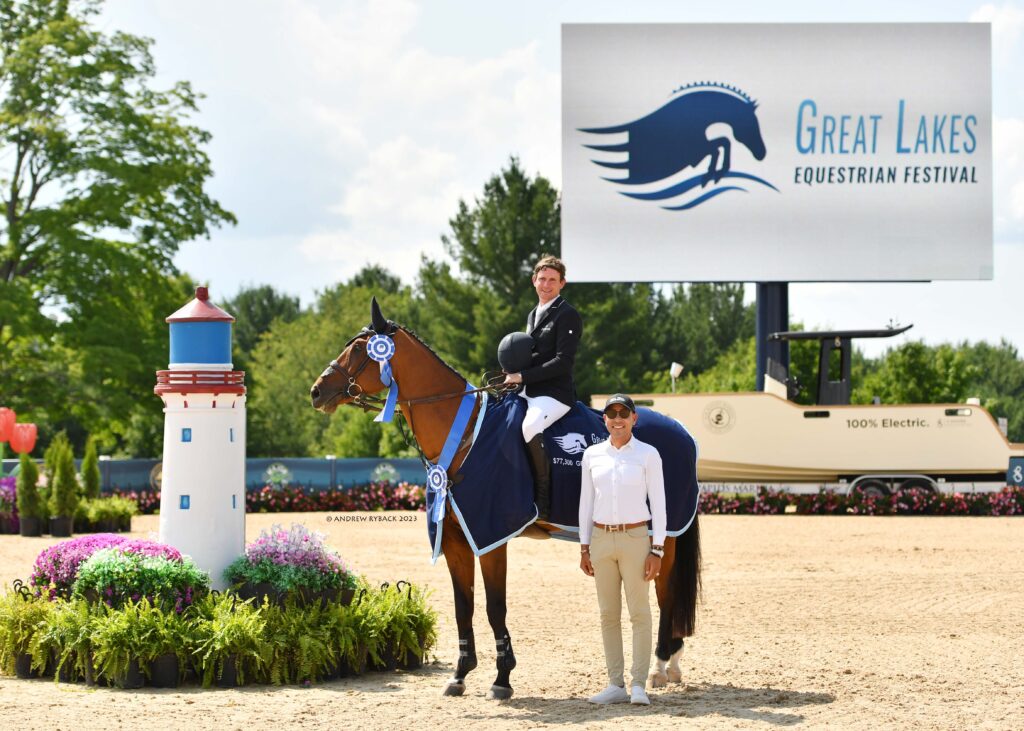 Darragh Kenny and Eddy Blue Claim Debut Grand Prix Win in $77,300 CSI2 ...