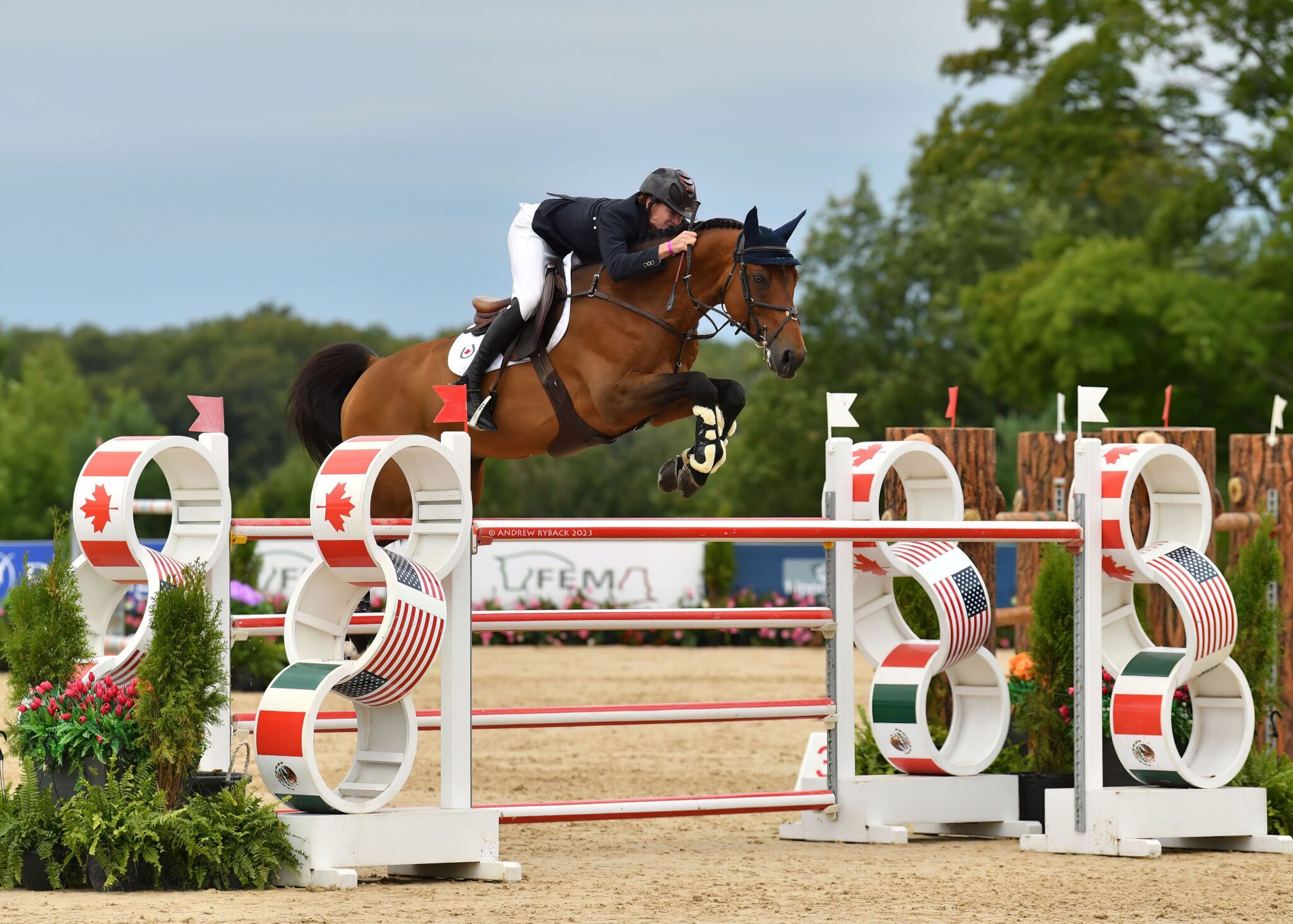 Canada Captures Gold in Young Rider Team Competition at North American ...