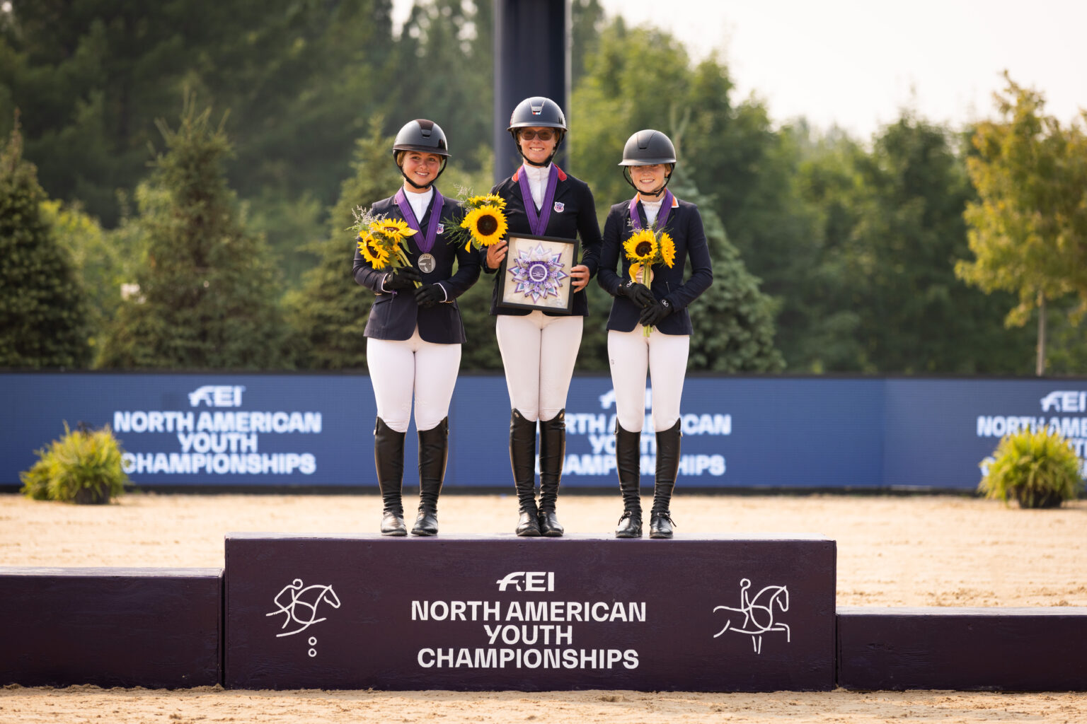 Skylar Wireman and Philippa Ammann Close Out 2025 FEI North American Youth Championships with ...