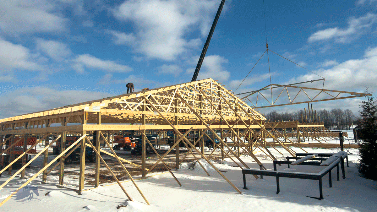 Two New Permanent Barns Available for 2026 - Traverse City Horse Shows